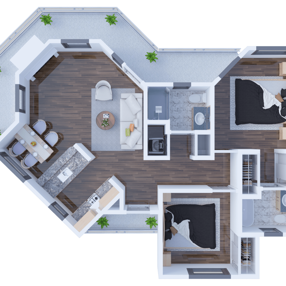 Solstice at Bakersfield – Senior living floor plans for California seniors